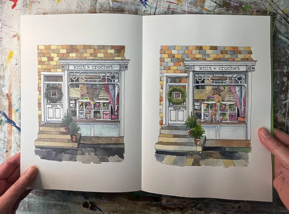 Cahier de coloriage Urban coloring - Urban Anna